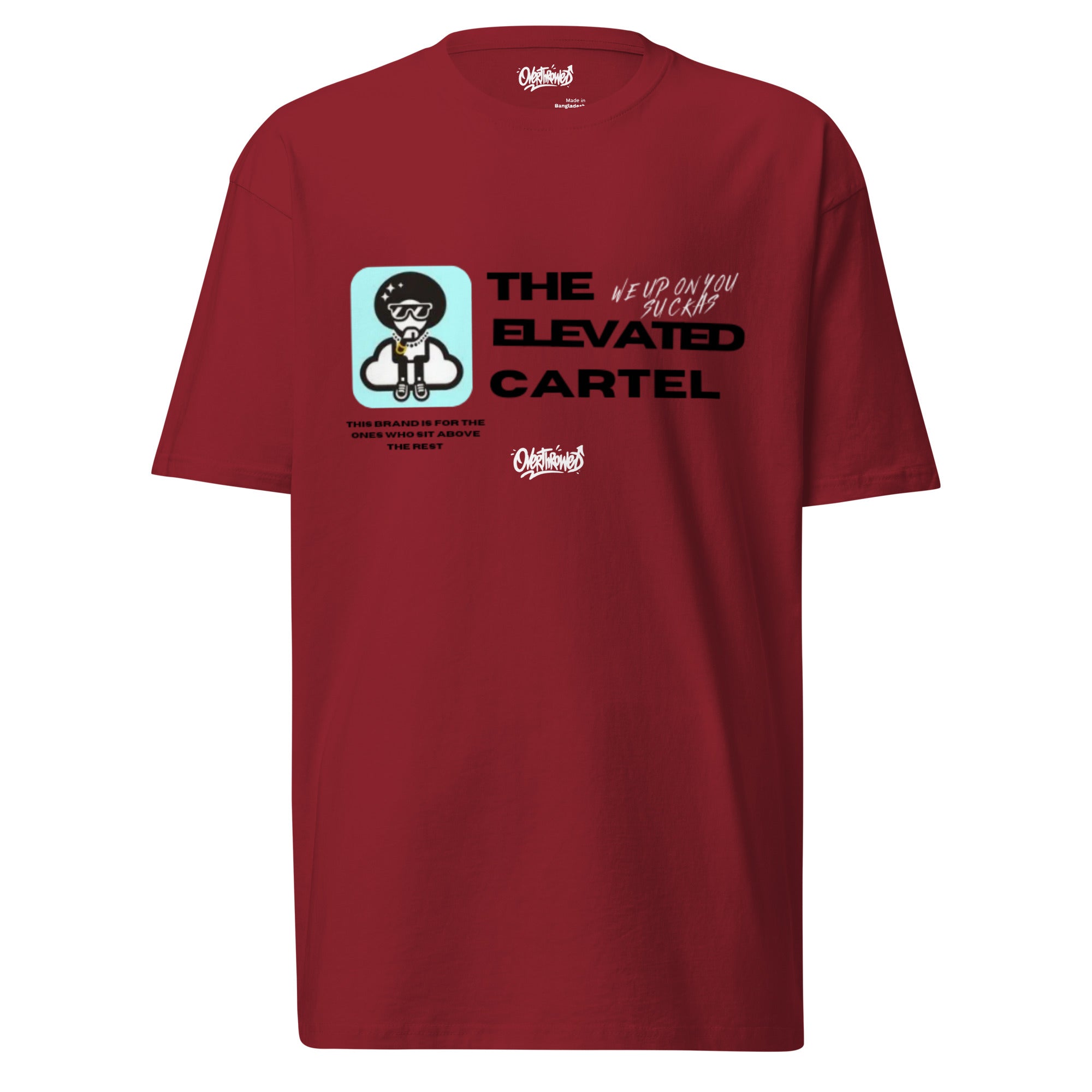 Elevated Cartel Tee - Red – OverThrowed Apparel